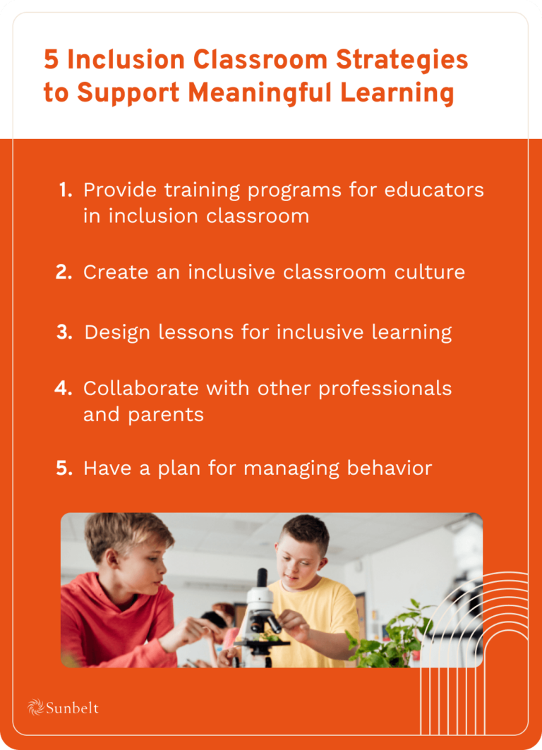 Problems with Inclusion in the Classroom - Sunbelt Staffing