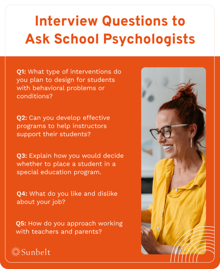 School Psychologist Interview Questions - Sunbelt Staffing