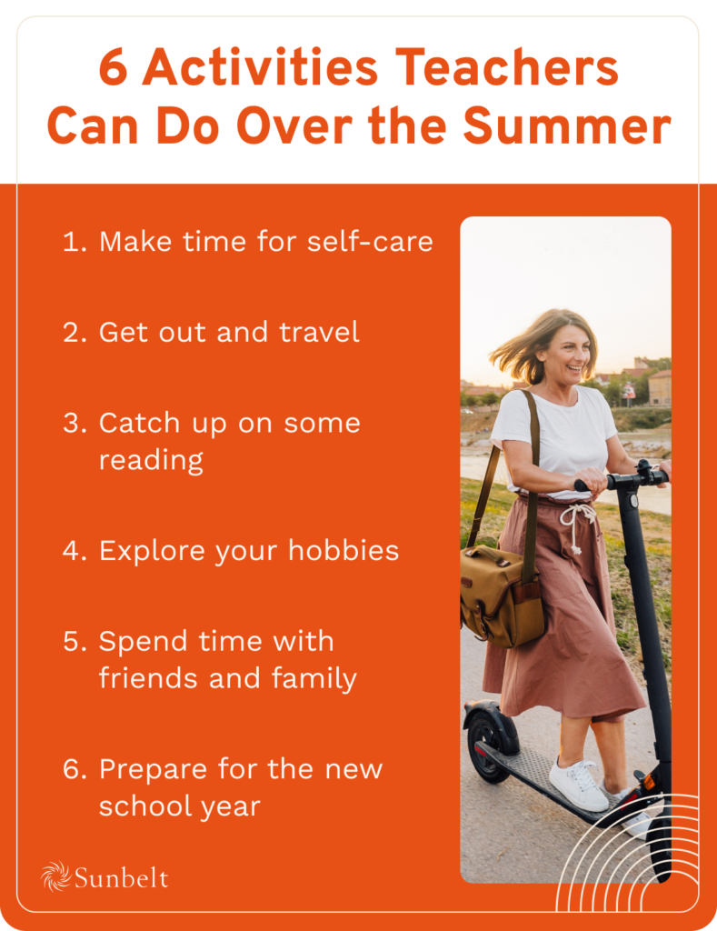 How Teachers Can Reset Over the Summer - Sunbelt Staffing