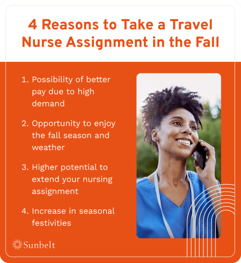 Best Places and Tips for Travel Nursing in the Fall - Sunbelt Staffing